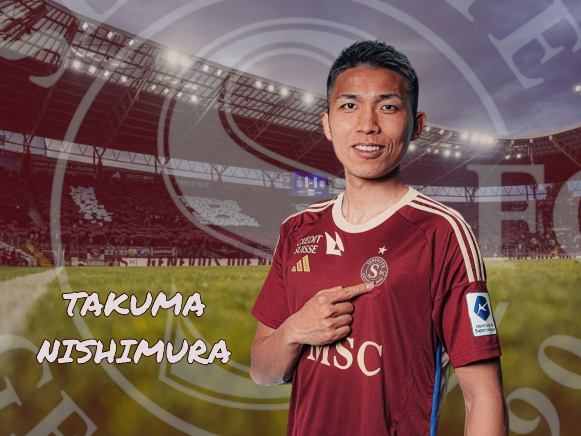 Takuma Nishimura s’engage avec Servette – Les Enfants du Servette